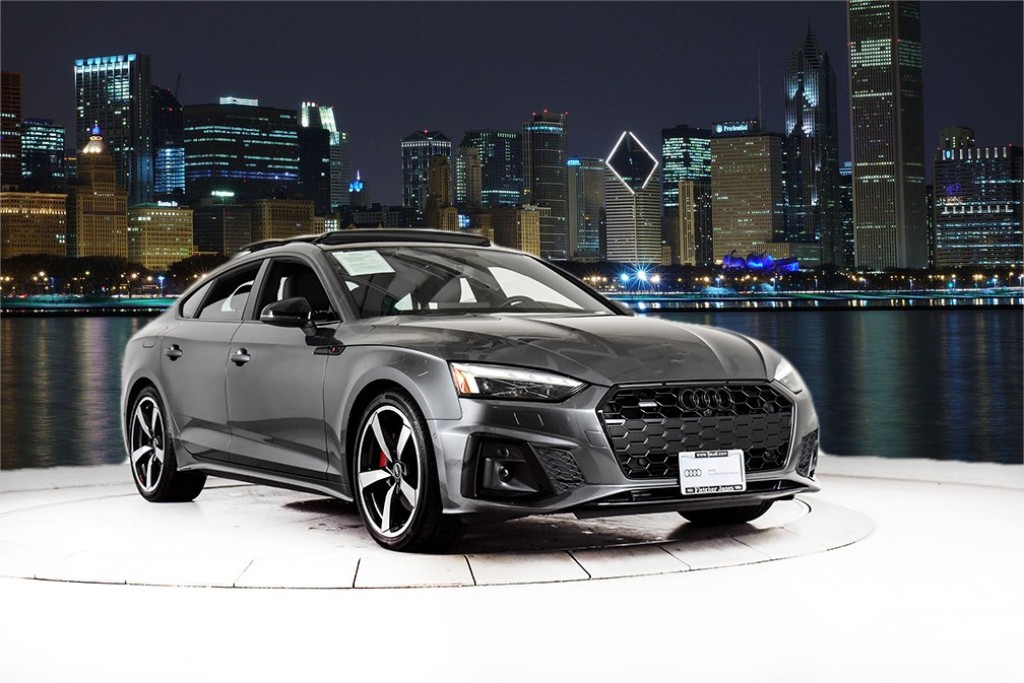 Grey Audi S5 Black Optics