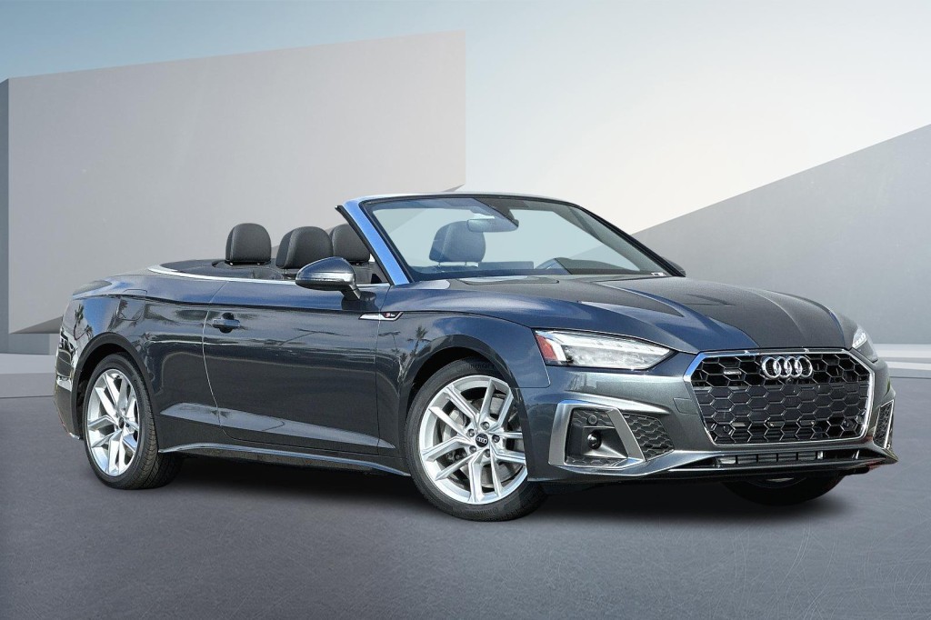 Audi A5 Black Convertible