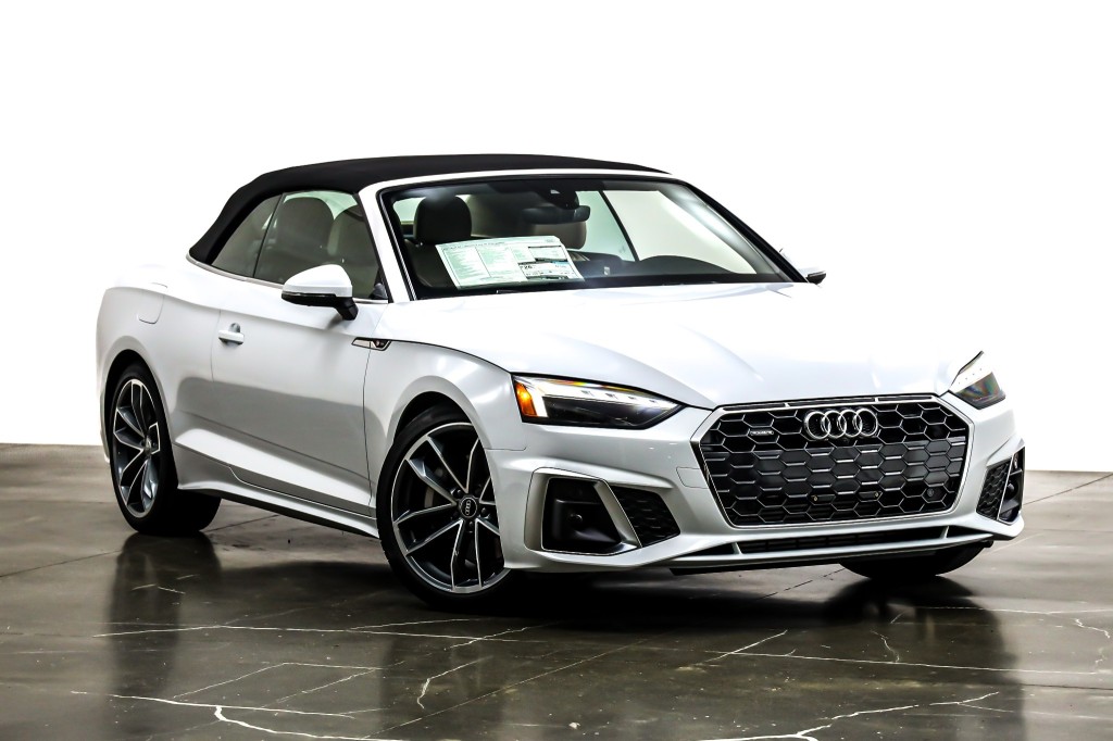 Audi A5 2022 Convertible White